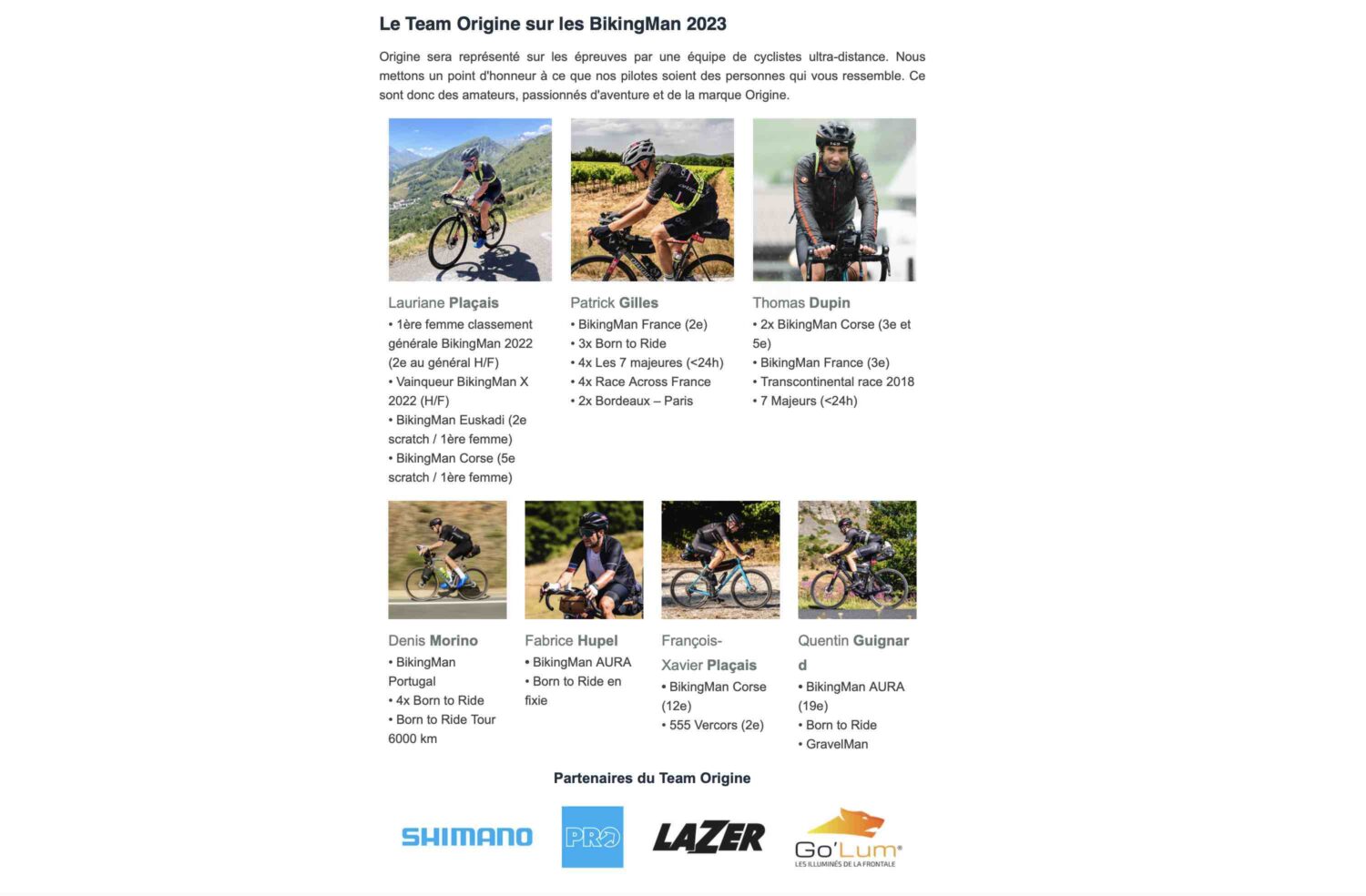 BikingMan Origine 2023 : la saison redémarre ! - Bike Café