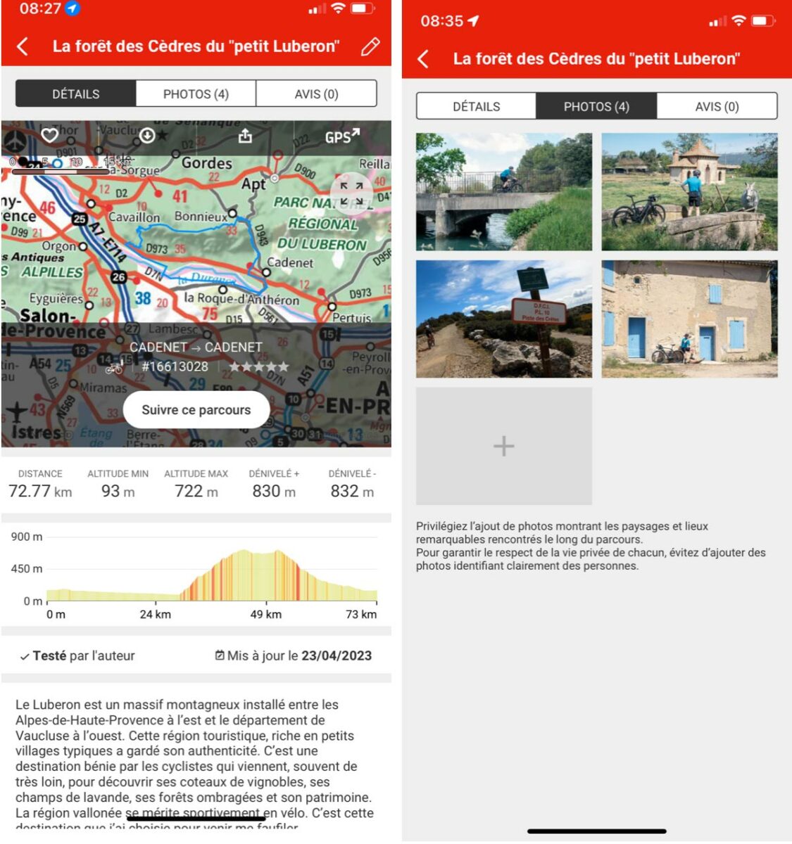 Openrunner rend vos parcours attractifs - Bike Café