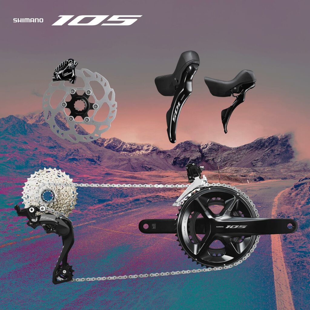 Shimano présente sa nouvelle transmission 105 12 vitesses mécanique ...